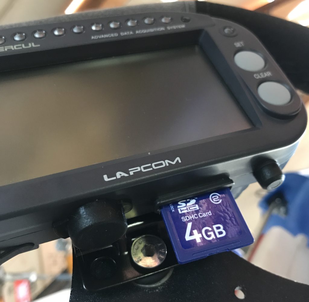 PERCULのデータロガー Lapcom S All 100カートに取付★かなり詳しい画像付き説明！